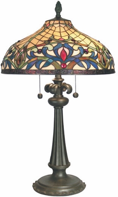 Dale Tiffany Art Glass Bailey Table Lamp - Dale Tiffany