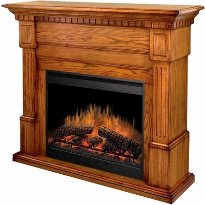 Dimplex Essex Oak Electric Fireplace Indoor Transitional - GDS30-1086O ...