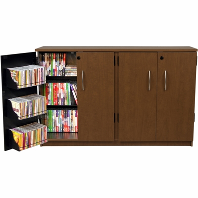 Double Wide Media Tape Storage - Dvd Holder Furniture - 2360 - Venture ...