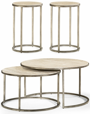 Hammary Modern Basics 3PC Occasional Table Set - 190-911 - Hammary ...
