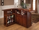 Hillsdale Large Home Bar with Side Bar in Cherry - 62578AXCHE ...