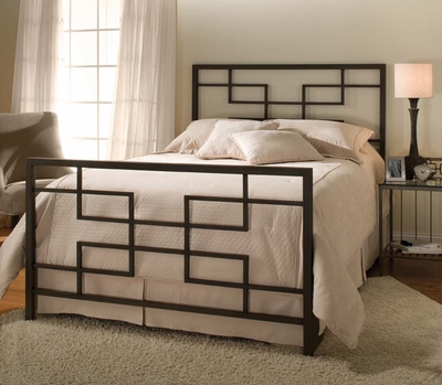 Hillsdale Terrace Bed Set with Rails - King - 1474BKR - Hillsdale Furniture