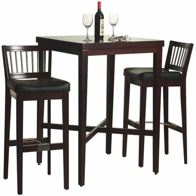 Homestyles Cherry Solid Wood Pub Table Set - 5987-358 - Homestyles