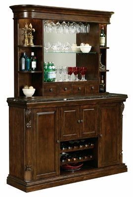 Howard Miller Niagara Bar with Hutch - 693006 - Howard Miller