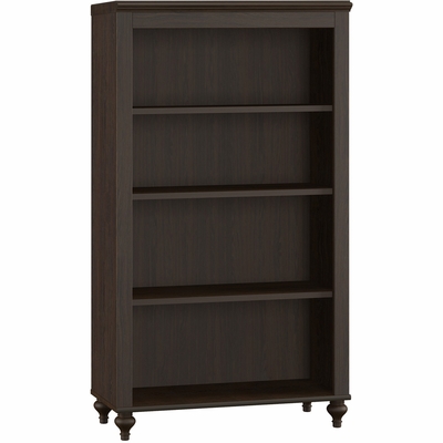 Kathy Ireland Volcano Dusk 4 Shelf Bookcase in Kona Coast - KI30221-03 ...