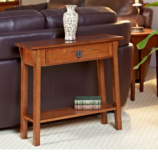 Leick furniture mission sofa table store
