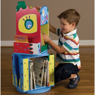 Levels of Discovery Monster Double Revolving Bookcase - LOD20058 ...