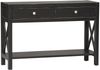 Linon Anna Antique Black Console Table - 86107C124 - Linon Home Decor