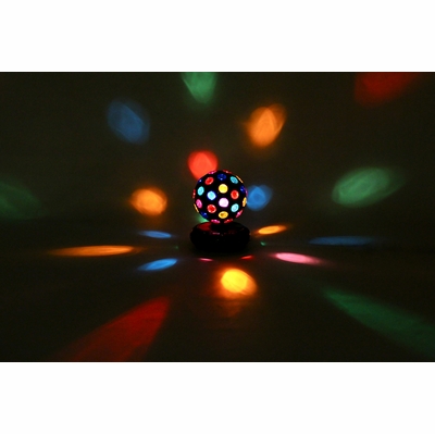 Lumisource Multi-Color Rotating Disco Ball - LS-DISCO-6M - Lumisource