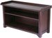 Milan Bench with Storage Shelf - 94640 - Winsome Wood Trading