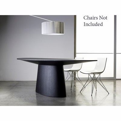 Modloft Sullivan Oval Dining Table - MD510 - MD510-WEN - Modloft Furniture