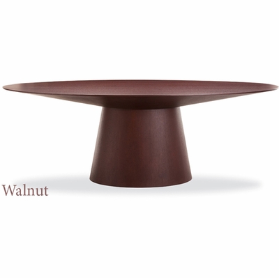 Modloft Sullivan Oval Dining Table - MD510 - MD510-WEN - Modloft Furniture