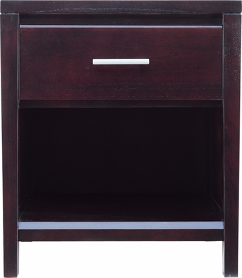 Modus Nevis 1 Drawer Nightstand Espresso Finish - Modus Beds