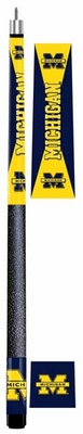 NCAA Michigan Wolverines Sports Fan Varsity College Billiard Cue - 1960 ...