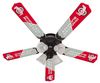 NCAA Ohio State Buckeyes Sports Fan Spartans Teamfanz Ceiling Fan ...