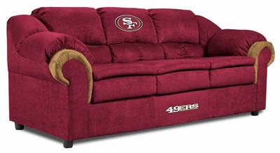 NFL San Francisco 49ers Pub Sofa - 65-4005 - Baseline Licensing Group
