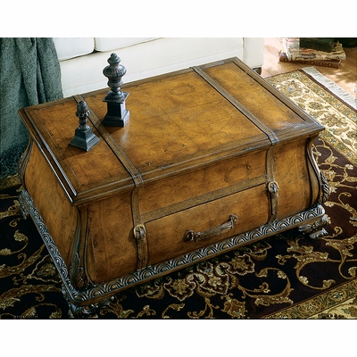 Old World Map Bombay Trunk Coffee Table - 553070 - Butler Specialty ...