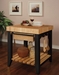 Powell Color Story Butcher Block Kitchen Island Black - 502-416 ...