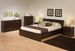 Prepac Avanti Espresso Queen Platform Bedroom Set - Prepac Furniture