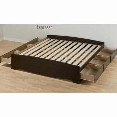Prepac King Platform Storage - BBK-8400 - BBK-8400 - Prepac Furniture