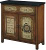 Pulaski Hand Painted Wine Lable 2 Door Hall Chest - DS-641108 - Pulaski ...