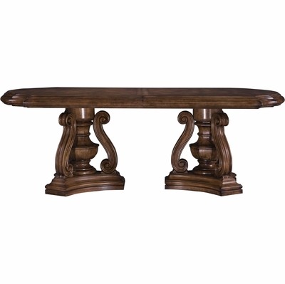 Pulaski San Mateo Double Pedestal Dining Table - 662242-662243 - 662242 ...