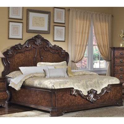 Pulaski Wellington Eastern King Platform Bed - 962180-962181 - Pulaski ...