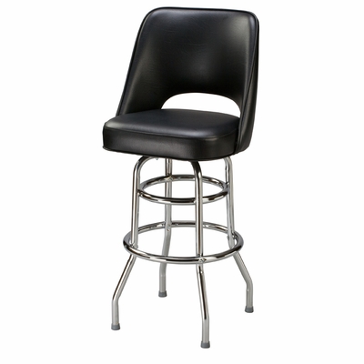 Regal Cut-Out Back Bucket Stool with Double Ring Base - 85-1106 - Regal ...