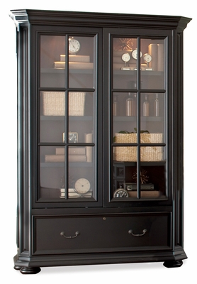 Riverside Allegro Sliding Door Bookcase - 44734 - Riverside Furniture