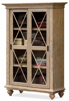 Riverside Coventry Sliding Door Bookcase - 32437 - Riverside Furniture