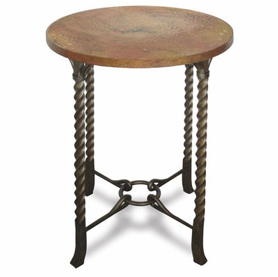 Riverside Medley Round Pub Table in Penny Patina - 45224 - Riverside ...