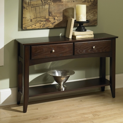 Riverside Metro Sofa Table with Bottom Shelf - 66015 - Riverside Furniture