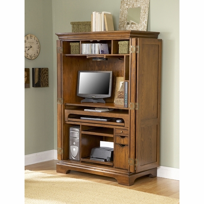 Riverside Seville Square Computer Armoire - 8985 - Riverside Furniture