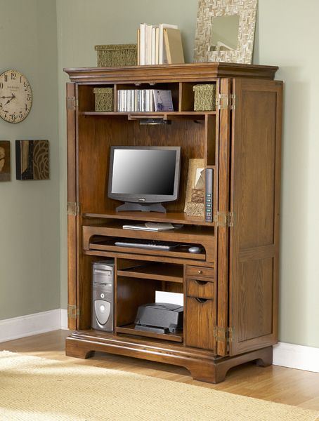 Riverside Seville Square Computer Armoire 8985 Riverside Furniture