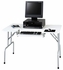 Safco Folding Computer Table with Steel Legs - 1935GR - Safco Office