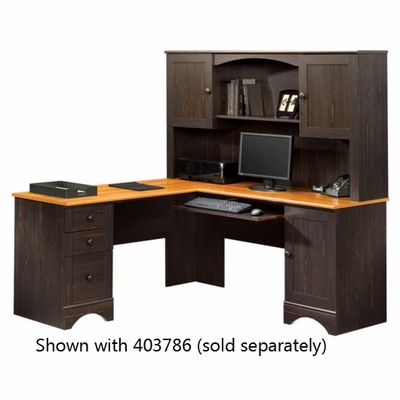 Sauder Harbor View Corner Computer Desk Antiqued Paint - 403794 ...