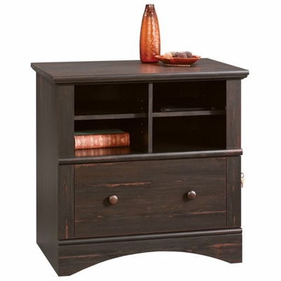 Sauder Harbor View Lateral File Antiqued Paint - 403681 - Sauder Furniture