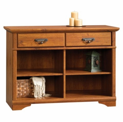 Sauder Harvest Mill Console Table Abbey Oak - 403893 - Sauder Furniture