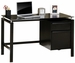 Sauder Lake Point Home Office Desk Black / Black - 408916 - Sauder ...