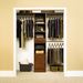 Sauder Narrow Closet In A Box - Coach Cherry - 409802 - Sauder Furniture