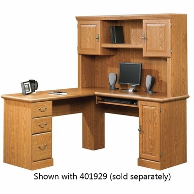 Sauder Orchard Hills Hutch For 401929 Corner Desk Carolina Oak - 402455 ...