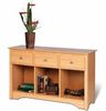 Sonoma Entrance Console Table in Maple - Prepac Furniture