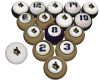 Sports Fan Product's NCAA Purdue University Billiard Balls - 1950-PUR ...