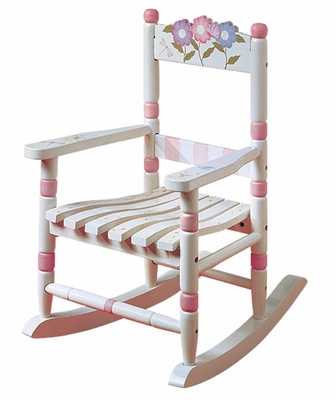 Teamson Girl's Bouquet Rocking Chair - Teamson Kids