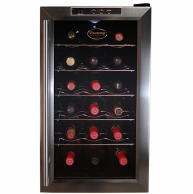 Vinotemp VT-18TEDS 18 Bottle Thermoelectric Wine Cooler - Vinotemp Wine ...