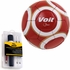 Voit Size 5 Orbit Soccer Ball, Ultimate Inflating Kit, Red, White, Gold ...