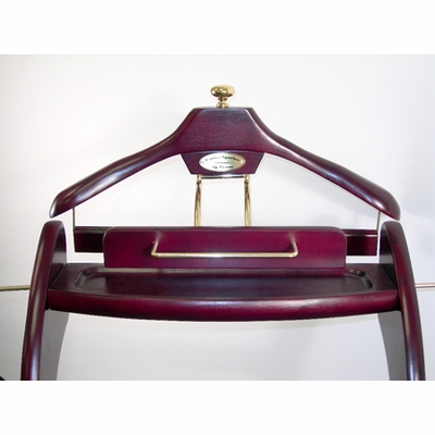 Windsor Signature Valet Stand - Mahogany Finish - Proman Products