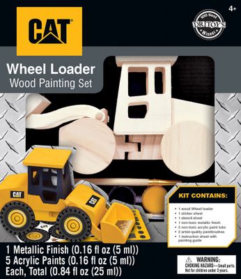 Caterpillar Wheel Loader Wood Paint Kit