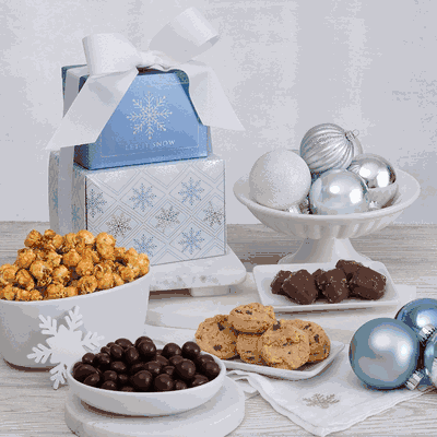 Happy Holidays Snack Gift Box