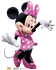 Life Size Minnie Mouse Standee, Cardboard Cut Out